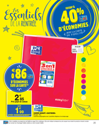 Rentrée scolaire 2018-2019 : Cette année ce... - Courses à petits prix