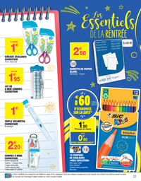 Rentrée scolaire 2018-2019 : Cette année ce... - Courses à petits prix