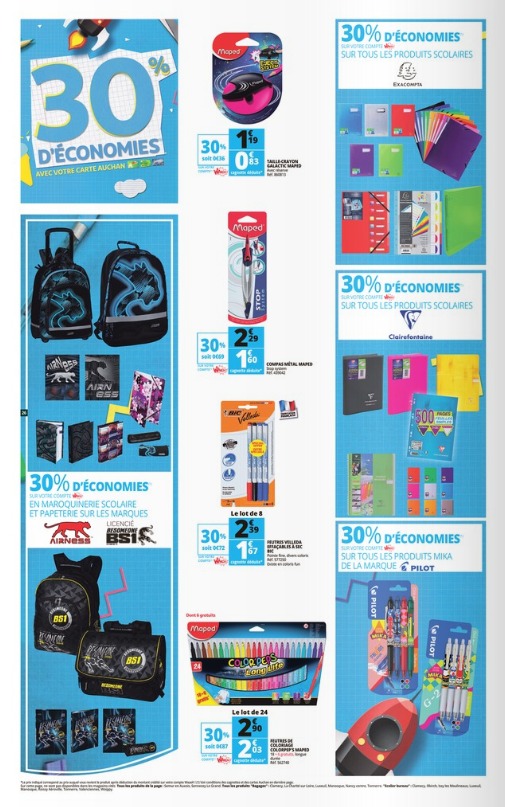 Rentrée scolaire 2018-2019 : Cette année ce... - Courses à petits prix