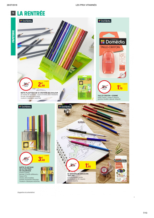 Rentrée scolaire 2018-2019 : Cette année ce... - Courses à petits prix