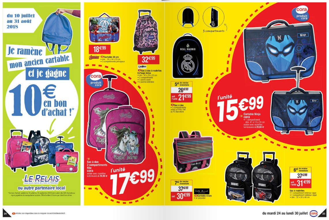 Rentrée scolaire 2018-2019 : Cette année ce... - Courses à petits prix