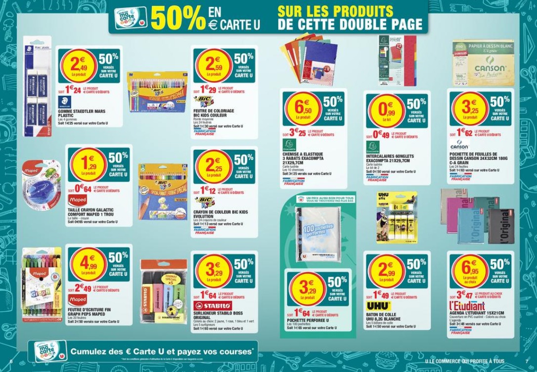 Rentrée scolaire 2018-2019 : Cette année ce... - Courses à petits prix