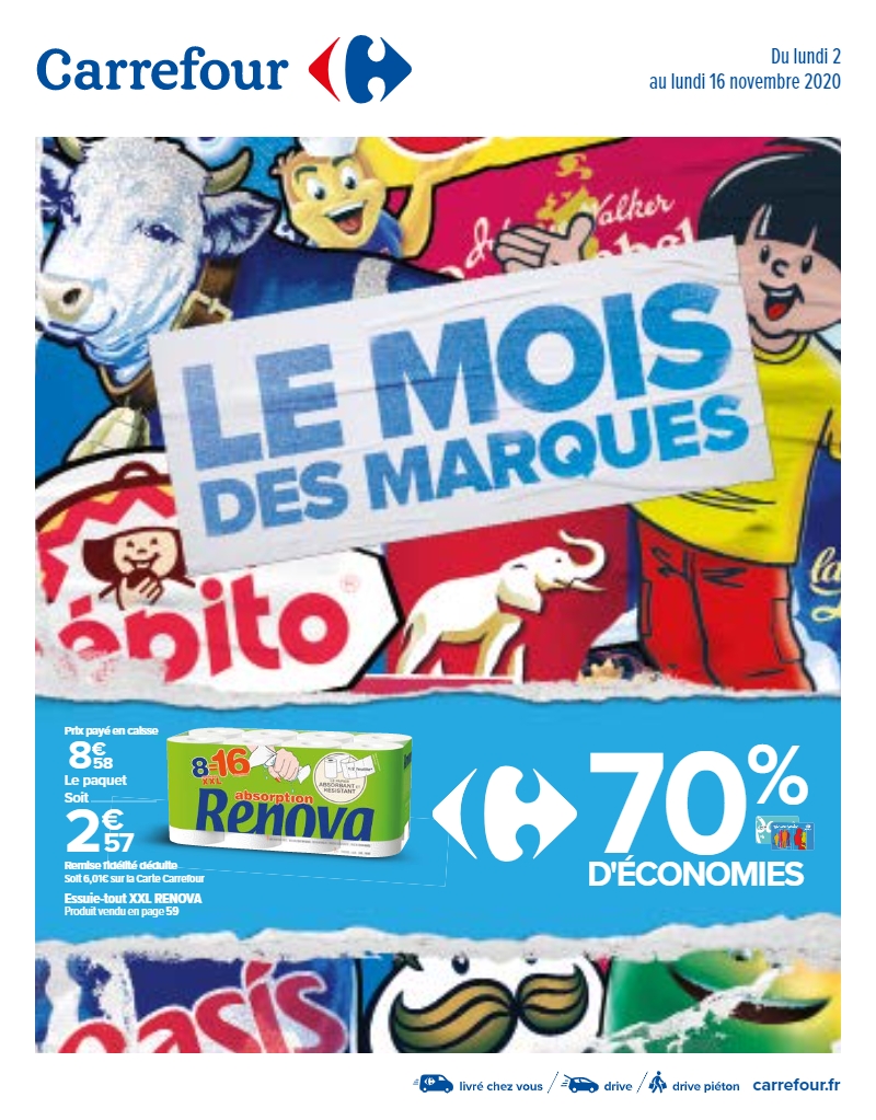 Catalogue Carrefour Le mois qui marque du 2 novembre au 16 novembre sur ...